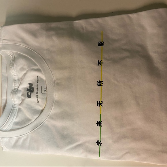 DJI | Shirts | Dji Drone Company Graphic White Tshirt From 29 Summer ...